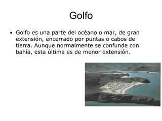Vocabulario del Relieve | PPT