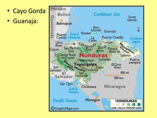 Relieve de honduras | PPTX