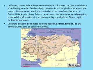 Relieve de honduras | PPTX