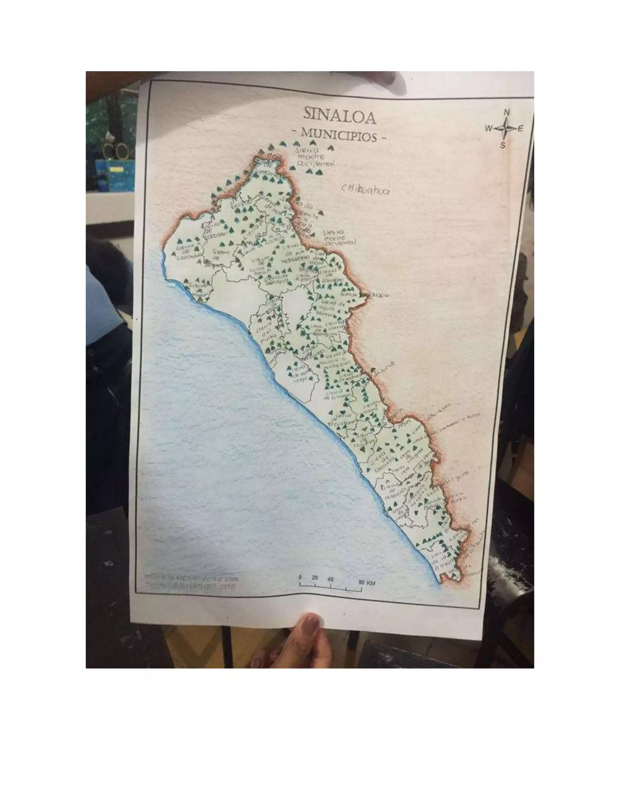 Relieve de montañas en sinaloa | PDF