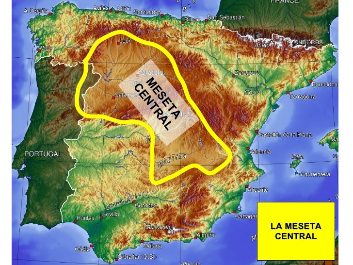 Relieve Físico de España