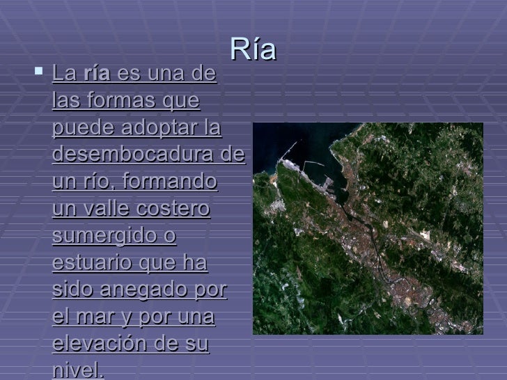 Vocabulario del Relieve