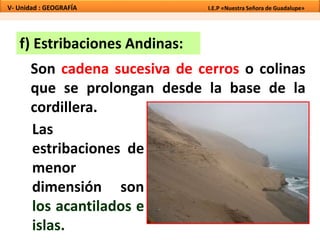Relieves del perú costa | PPTX