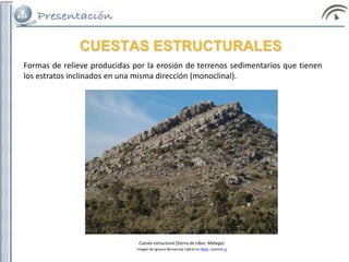 Relieves formas tabulares | PPTX