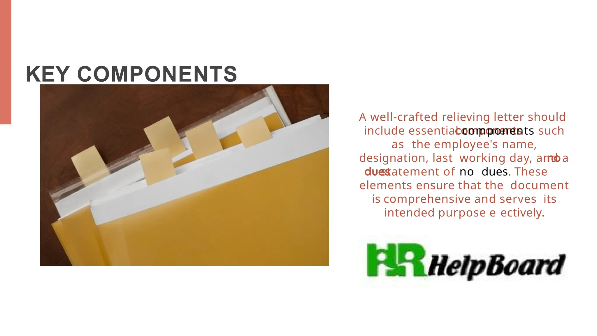 relieving order , Relieving Order Sample | PPTX