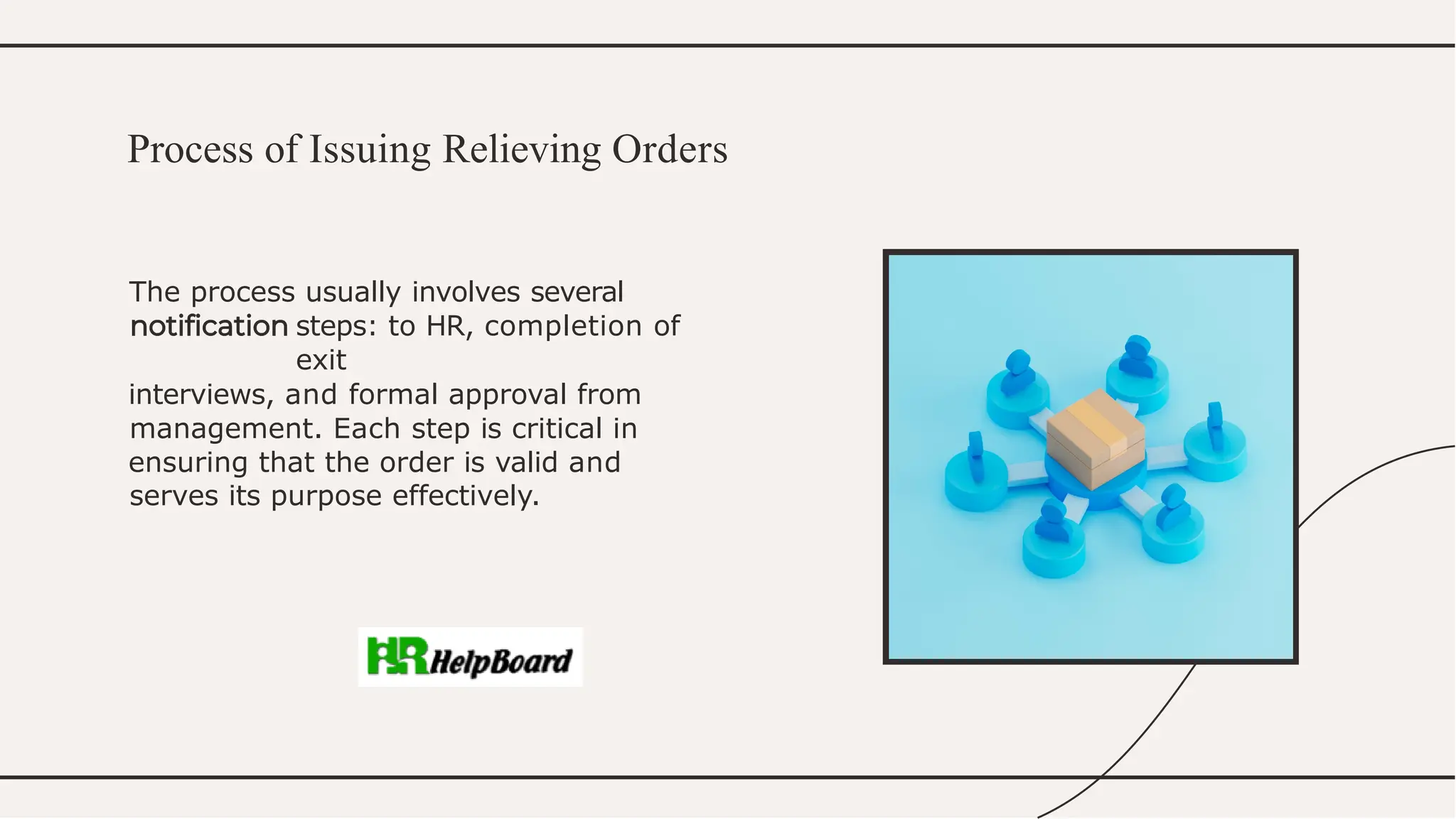 Relieving Order, Relieving Order Format and Sample | PPTX