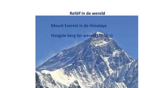 Reliëf | PPTX