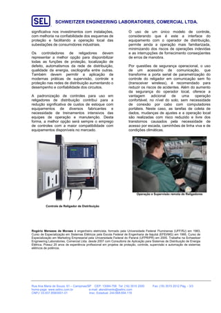 Religadores ou disjuntores | PDF