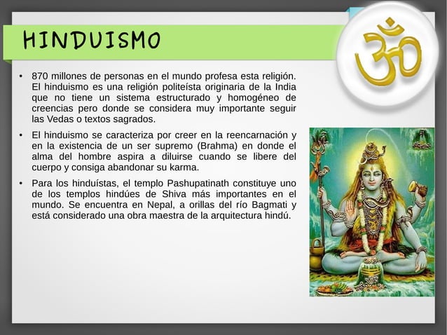 CINCO RELIGIONES MAS IMPORTANTES | ODP