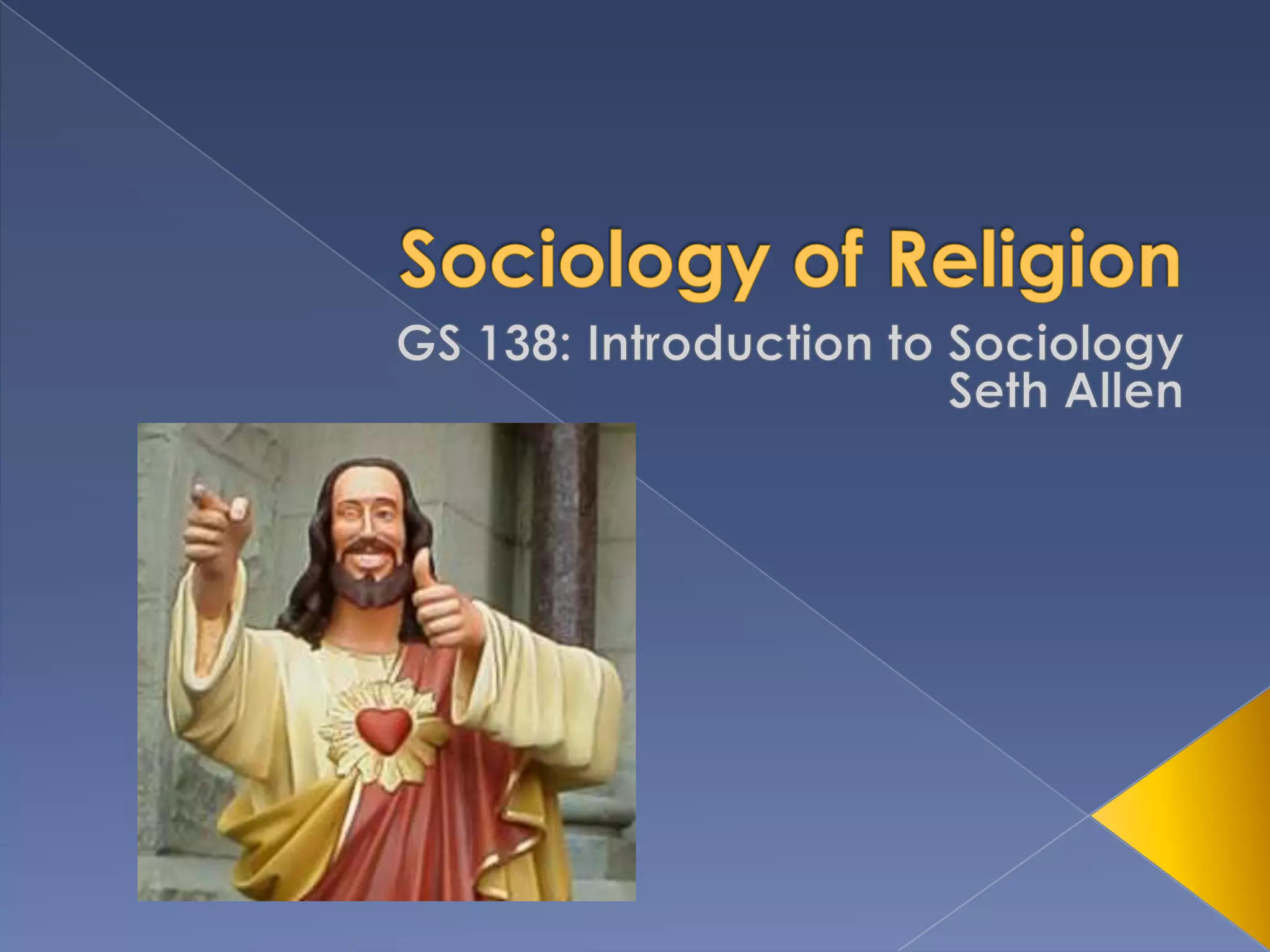 Sociology of Religion | PPTX