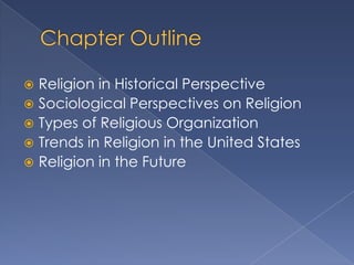 Sociology of Religion | PPTX