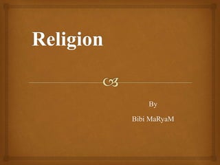 Religion, Function of religion , and Psychological Function Of Religion ...