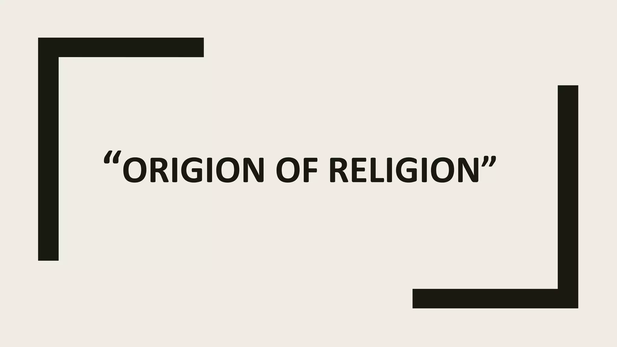 Introduction to Religion | PPTX