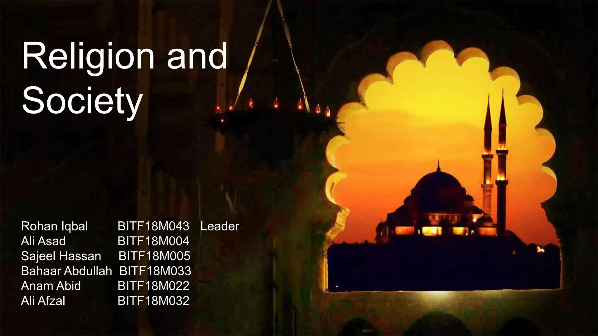 Effect of Religion on Society | PPT
