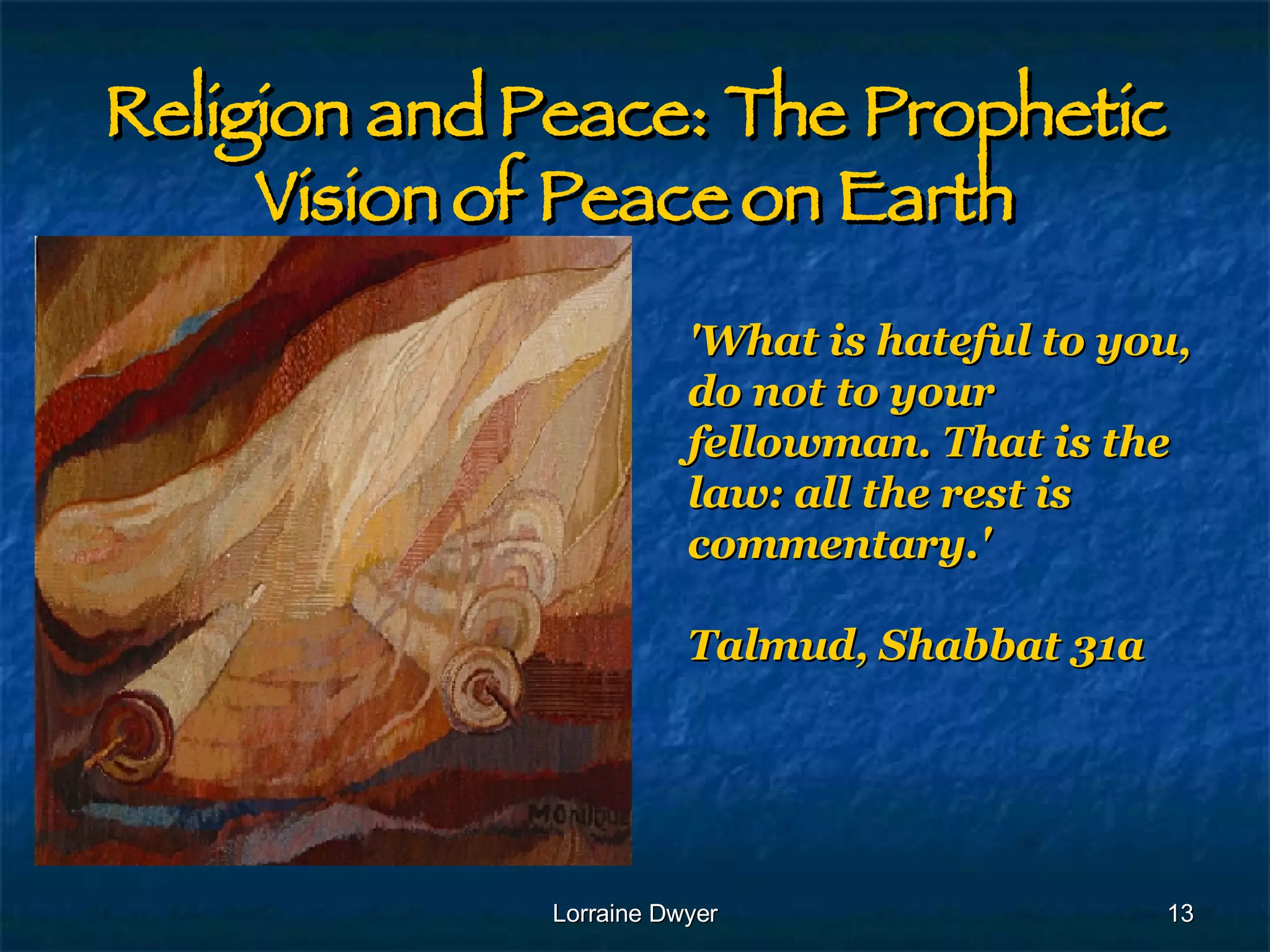 Religion And Peace | PPT