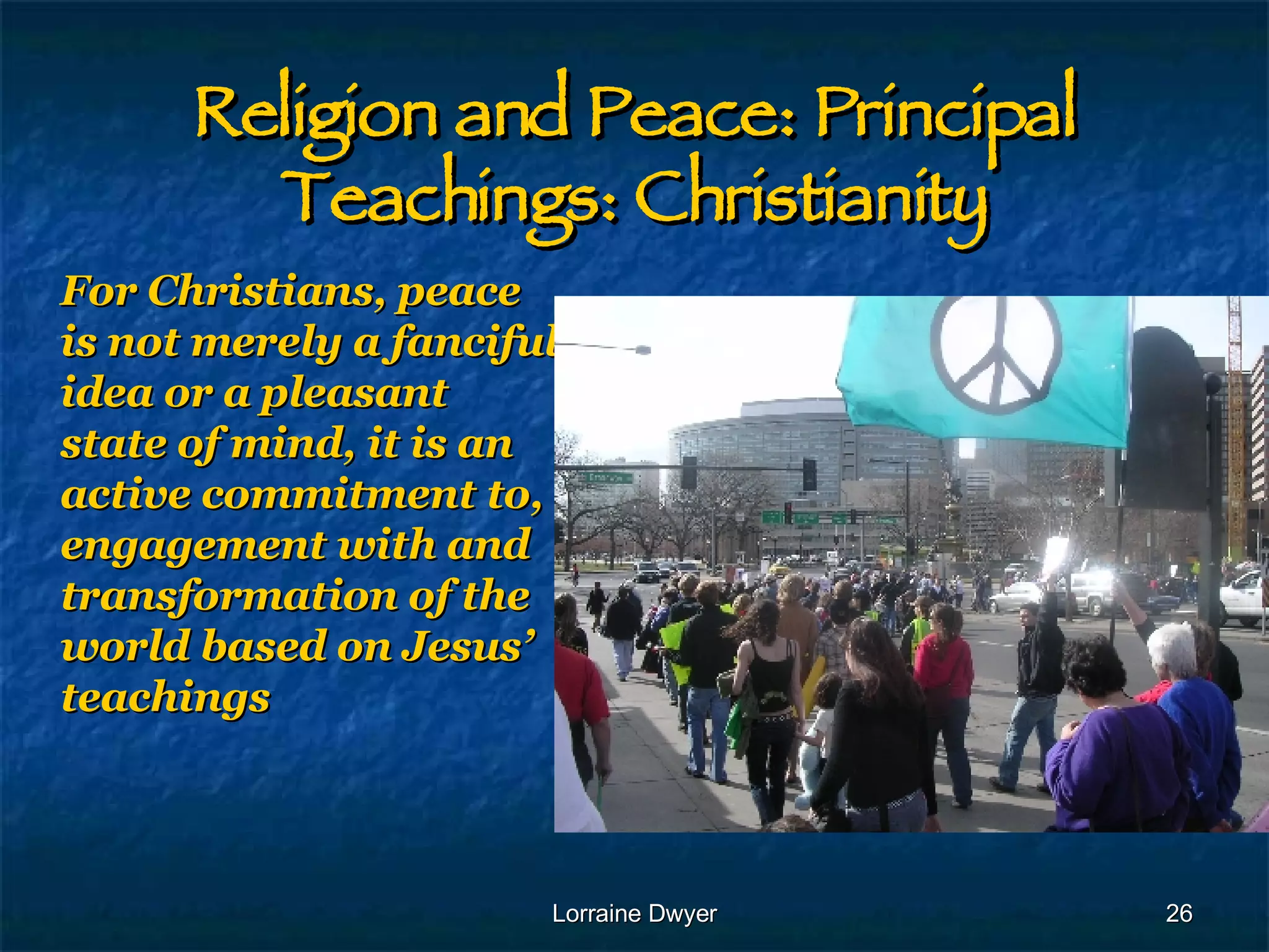 Religion And Peace | PPT