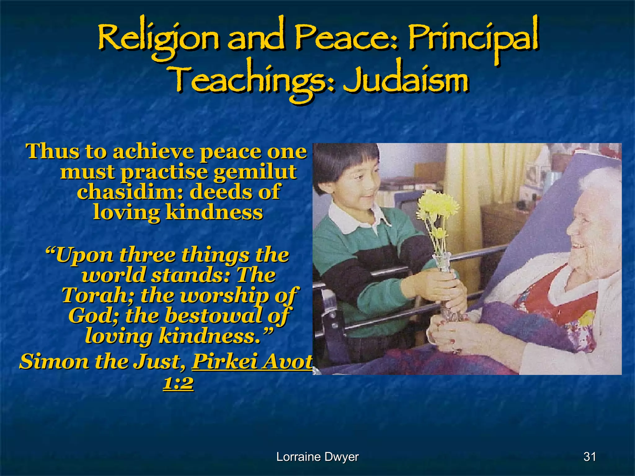 Religion And Peace | PPT