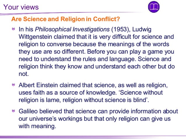 Religion And Science As | PPT