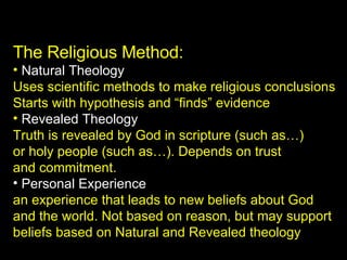 Religion And Science As | PPT