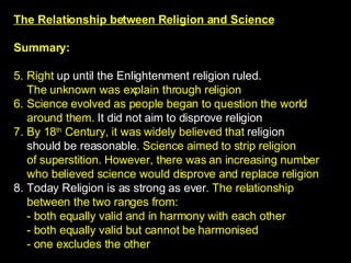 Religion And Science As | PPT