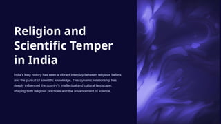 Religion-and-Scientific-Temper-in-India.pptx