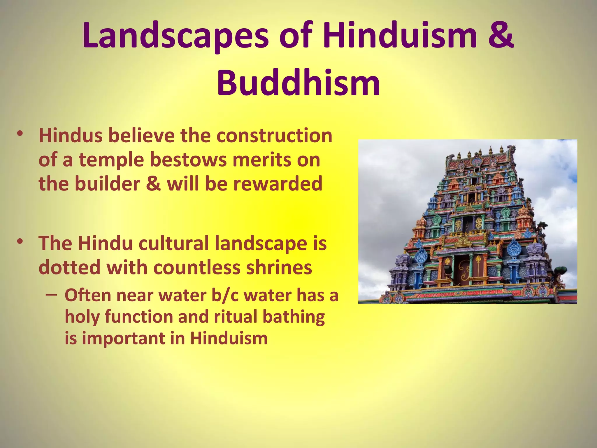 APHG Unit 3: How is religion seen in the cultural landscape? | PPT
