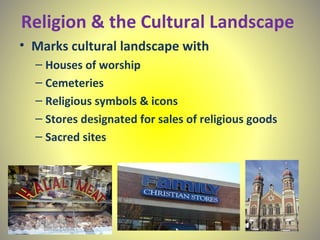 APHG Unit 3: How is religion seen in the cultural landscape? | PPT