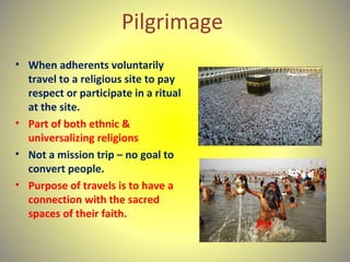 APHG Unit 3: How is religion seen in the cultural landscape? | PPT
