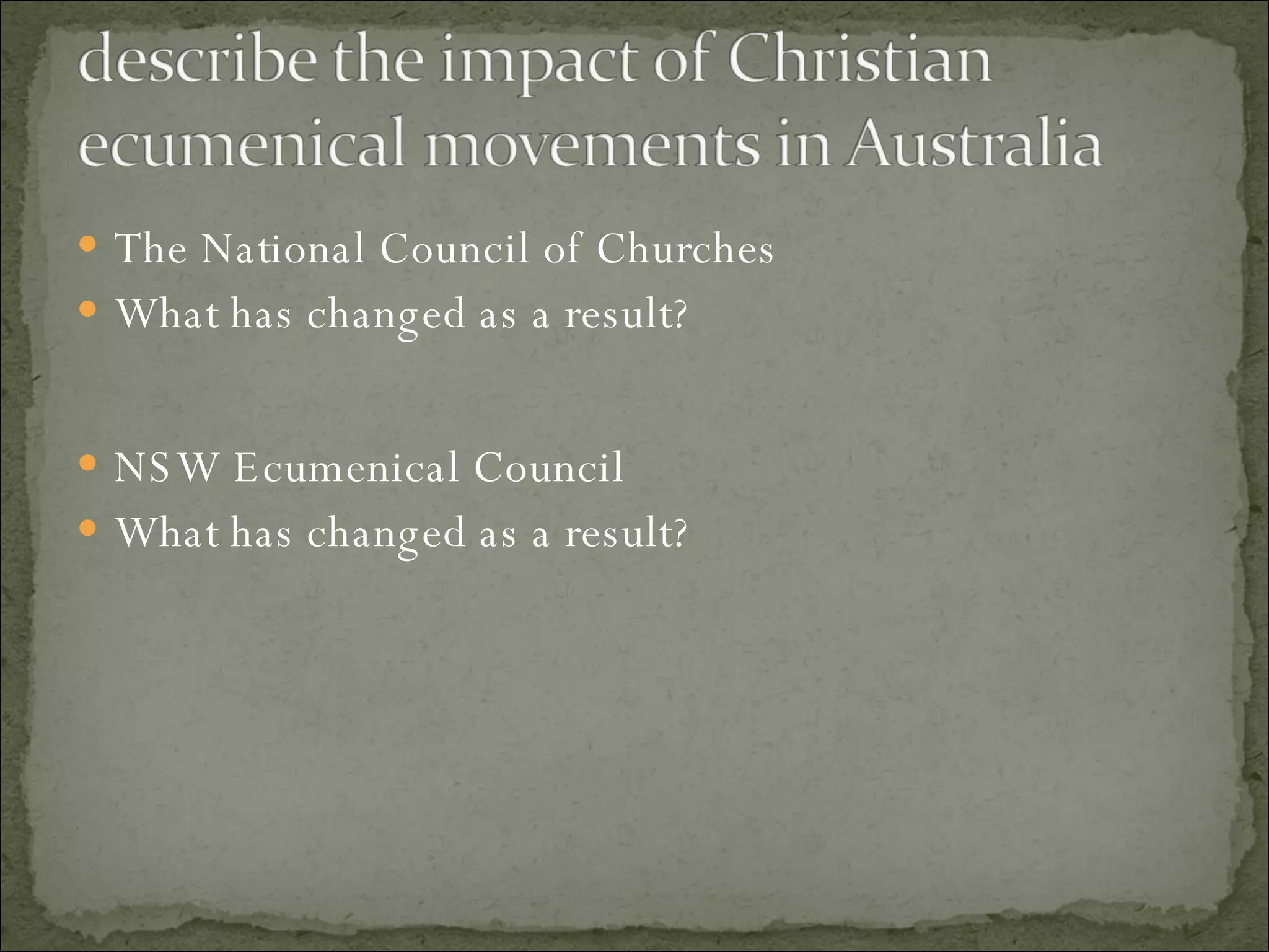 Religion In Australia Since 1945 | PPT | Christianity | Religion ...