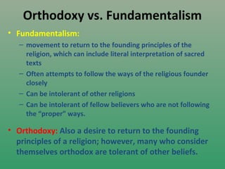 APHG Unit 3: Religion Intro | PPT