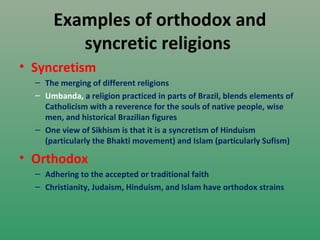 APHG Unit 3: Religion Intro | PPT