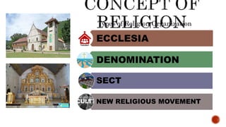 Religion - Lesson 1: Concept of Religon and Belief System | PPTX ...