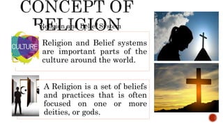 Religion - Lesson 1: Concept of Religon and Belief System | PPTX