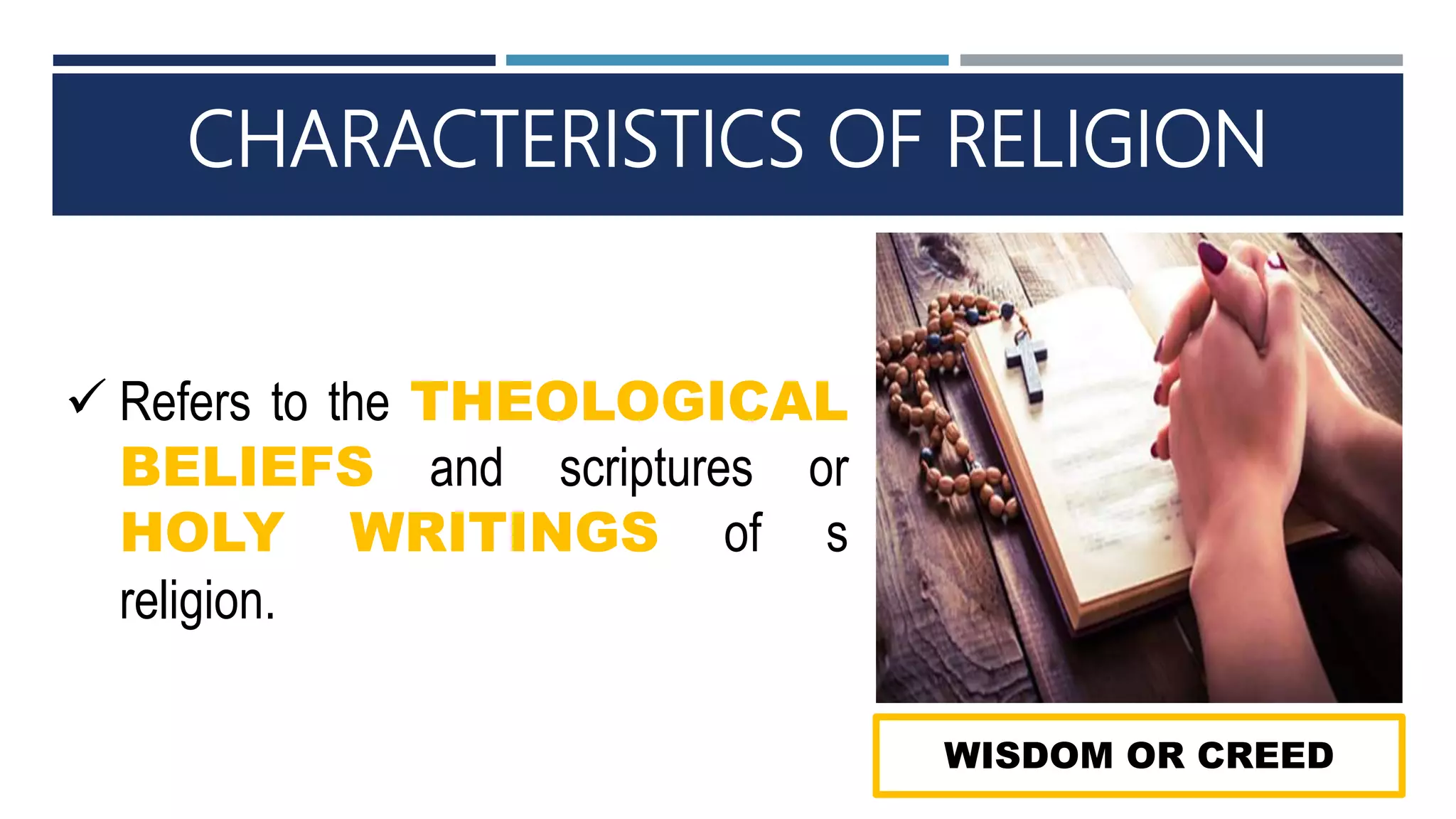 BELIEF SYSTEM: RELIGION AND SPIRITUALITY | PPTX