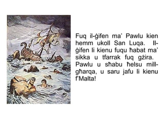 Religion nawfragju ta san pawl | PPT