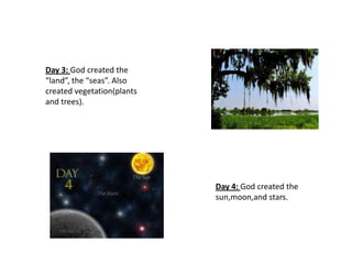 Religion the creation story eric tigers t3 | PPTX