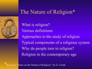 Religion (1) | PPT | Christianity | Religion & Spirituality