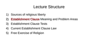 The Religion Clauses | PDF
