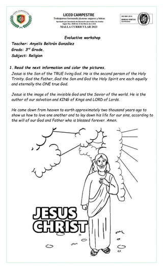 Religion 3rd Grade Evaluative workshop.docx