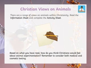 Full information of Religion and Animal Rights PowerPoint.ppt