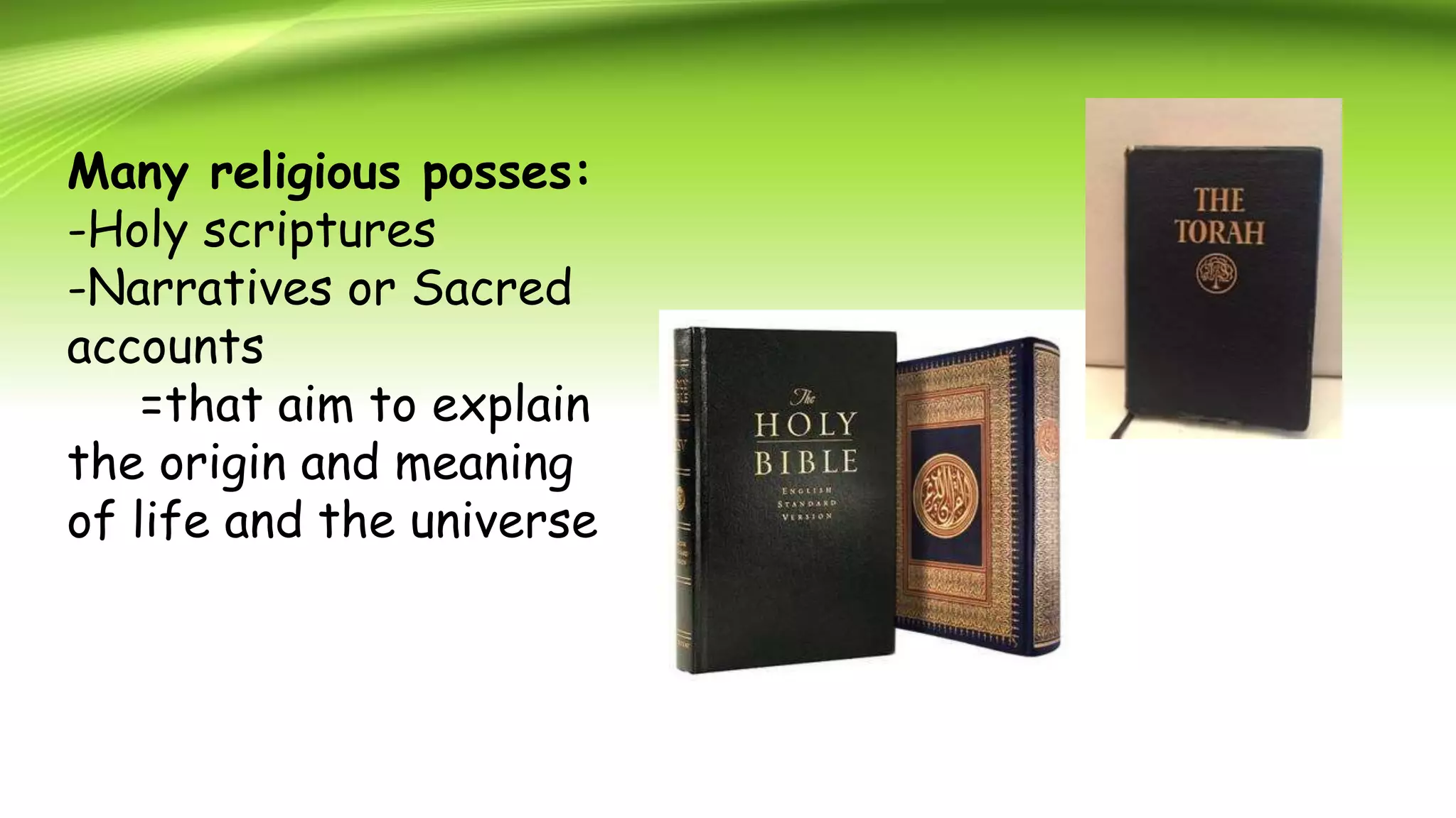 Religion and belief systems | PPTX