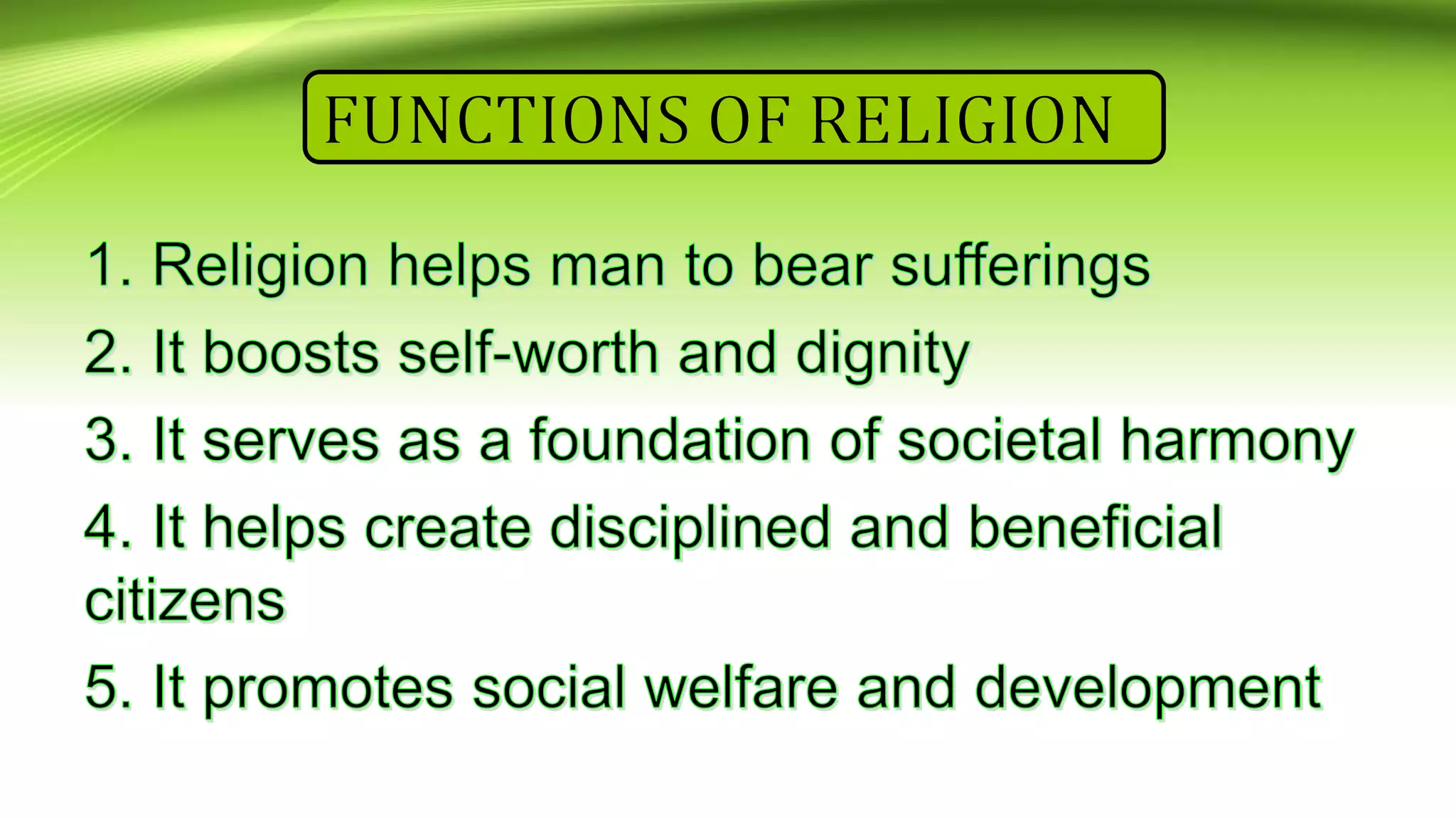 Religion and belief systems | PPTX