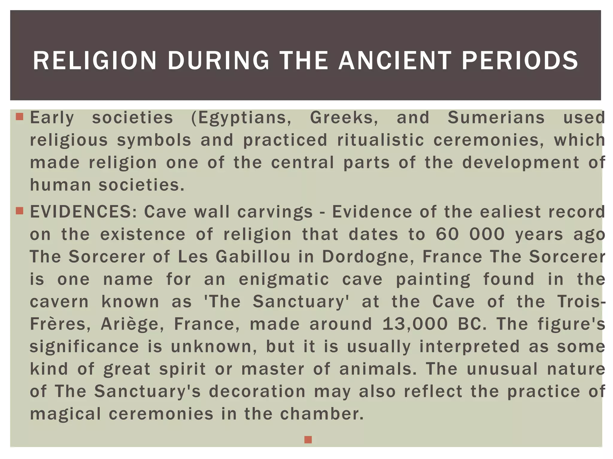 Religion and belief systems | PPTX