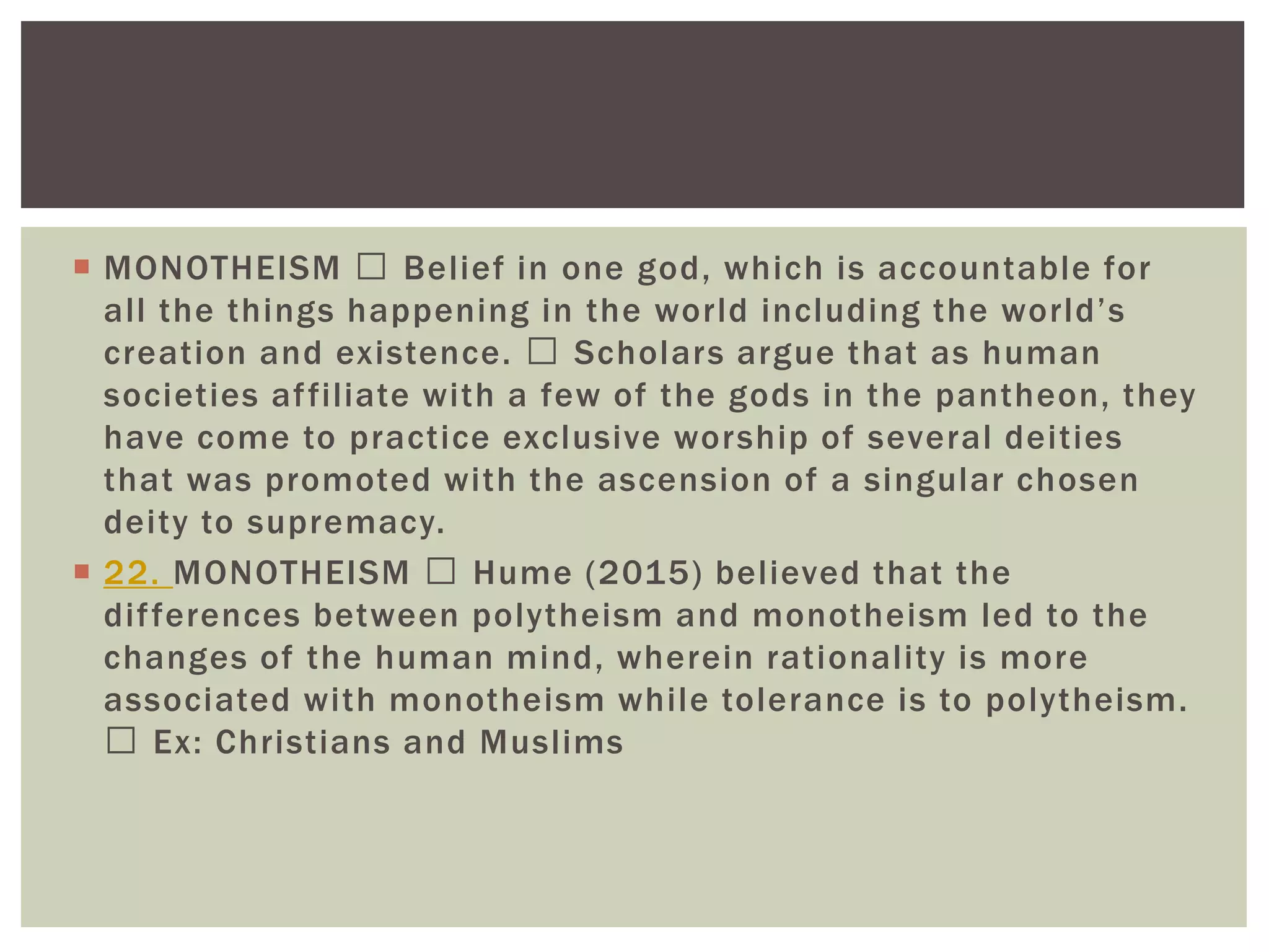 Religion and belief systems | PPTX