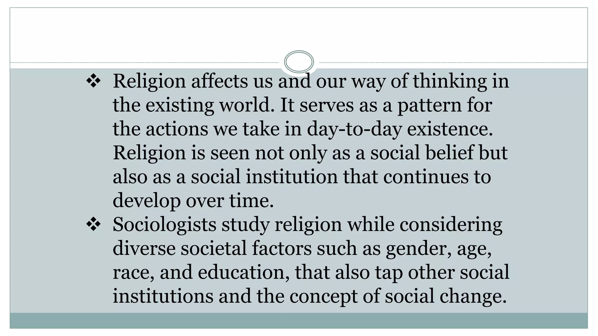 Religion and Belief Systems - UCSP | PPTX