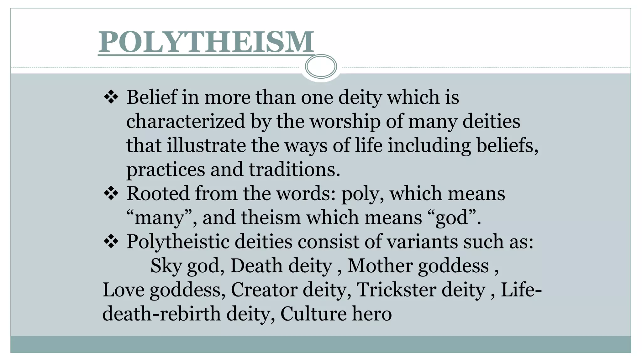 Religion and Belief Systems - UCSP | PPTX