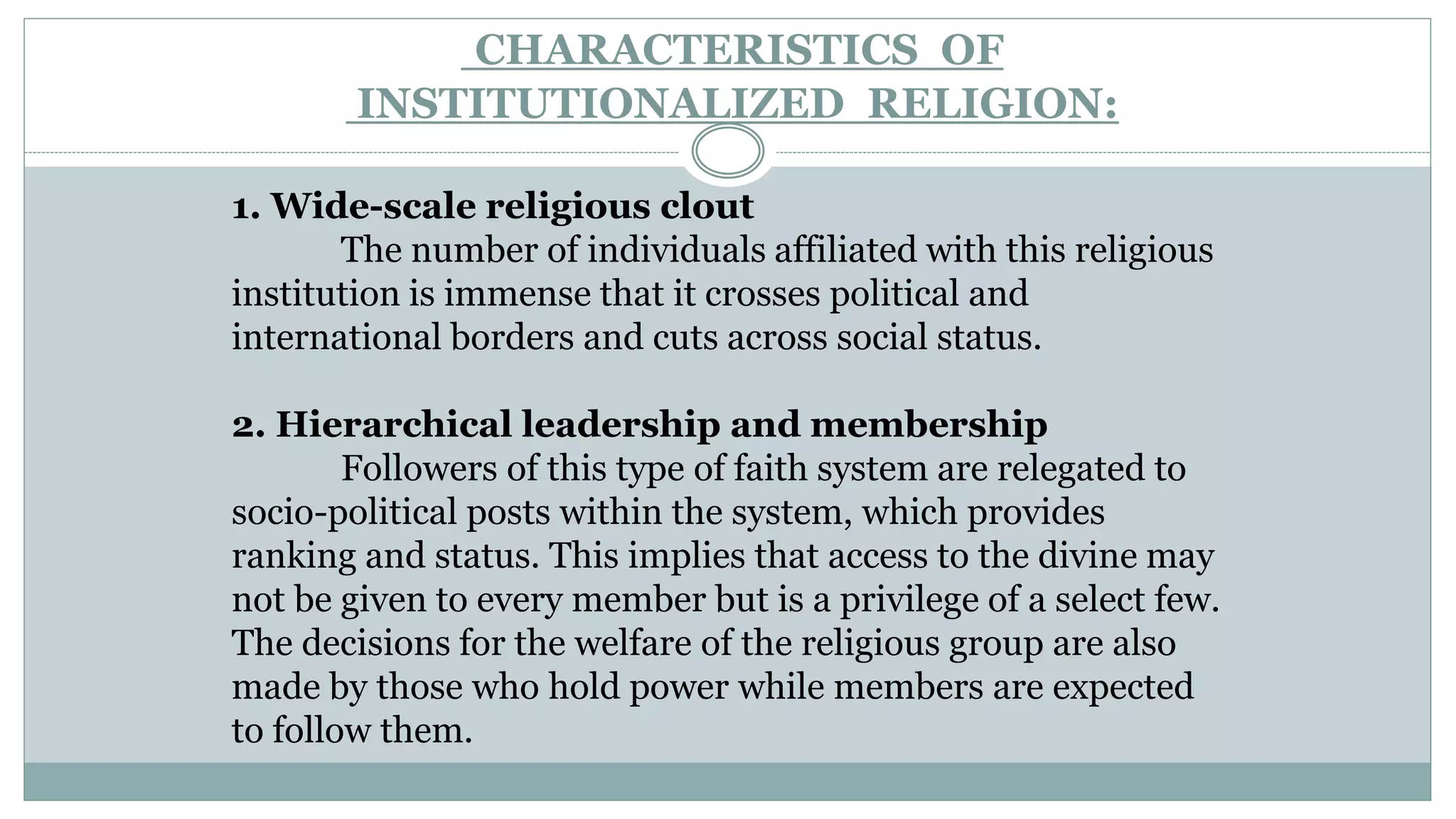 Religion and Belief Systems - UCSP | PPTX