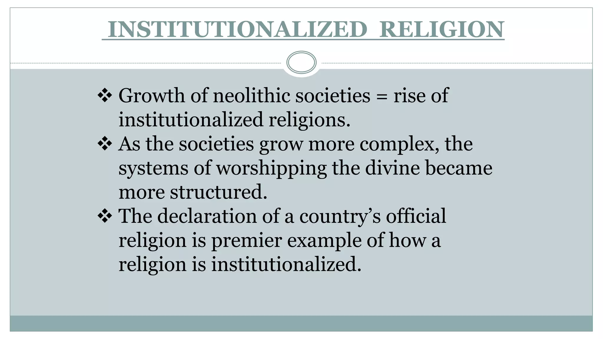 Religion and Belief Systems - UCSP | PPTX