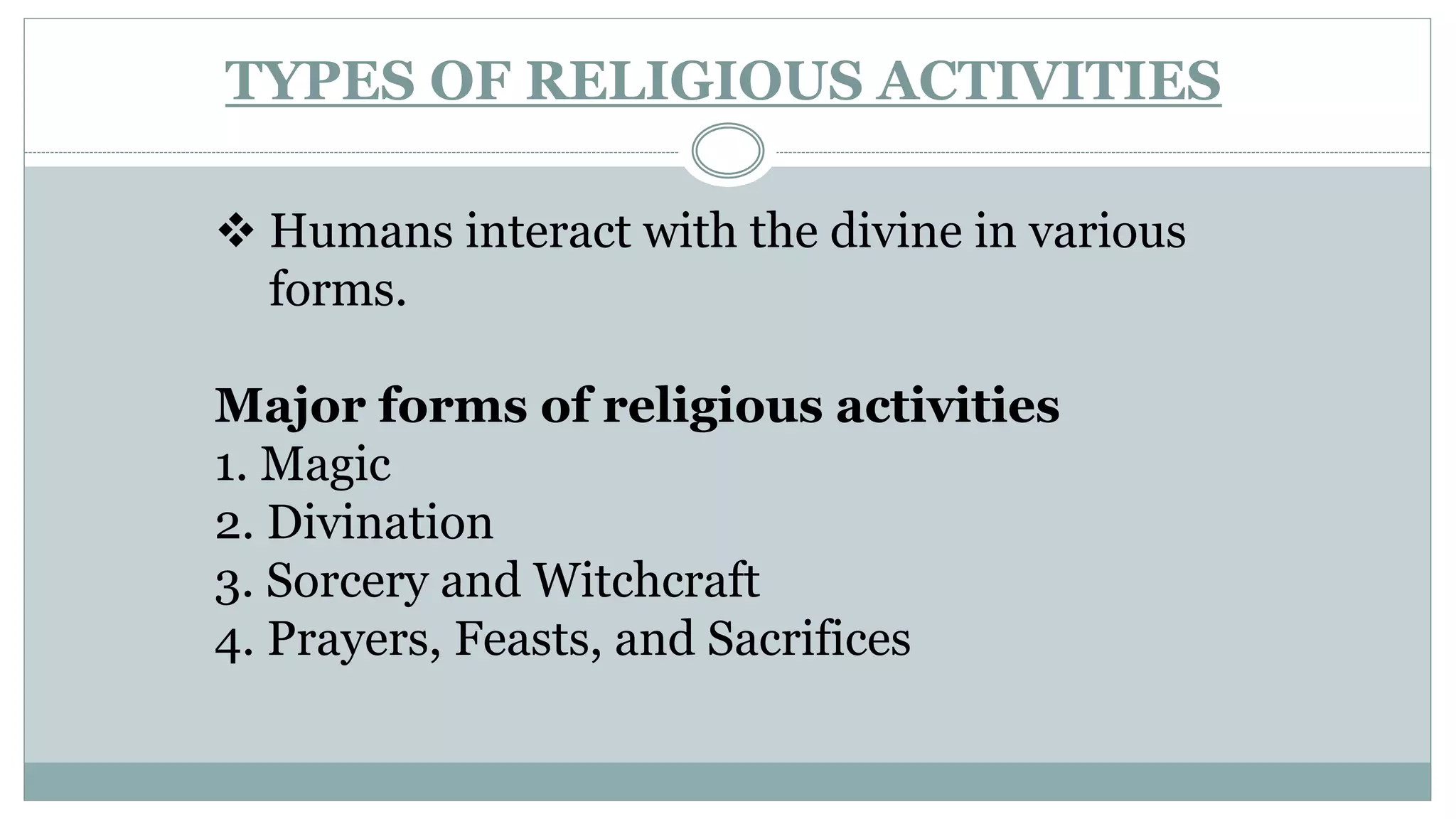 Religion and Belief Systems - UCSP | PPTX