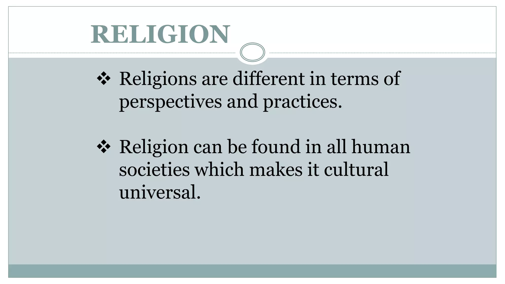 Religion and Belief Systems - UCSP | PPTX